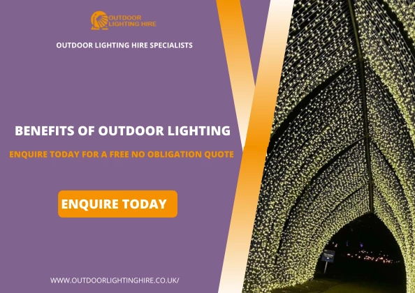 Outdoor Lighting Hire | Event Lighting Rental